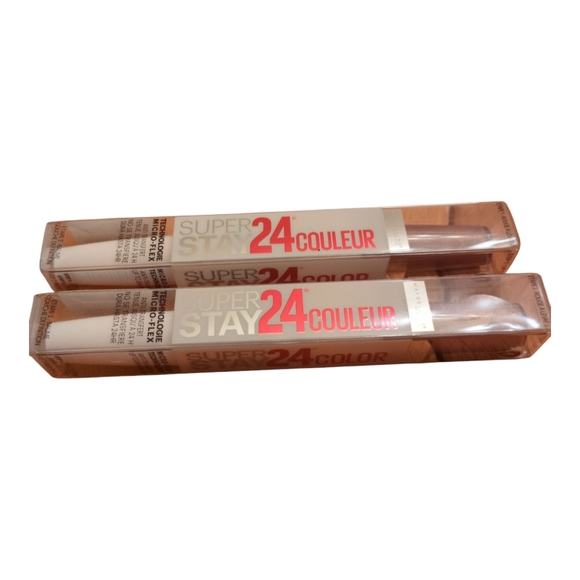 Maybelline | Makeup | Maybelline Superstay 24 Color Lipstick Set Of 2 3 ...